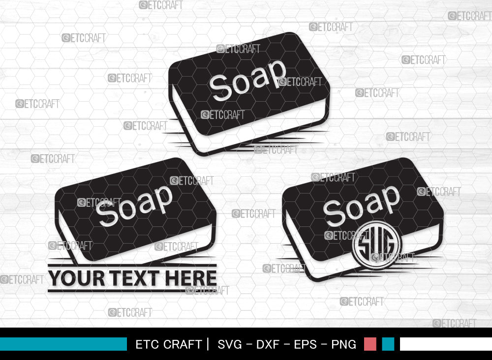Soap Monogram SVG, Soap Svg, Soap Bar Svg, Soap Bubbles Svg, Soap Icon ...