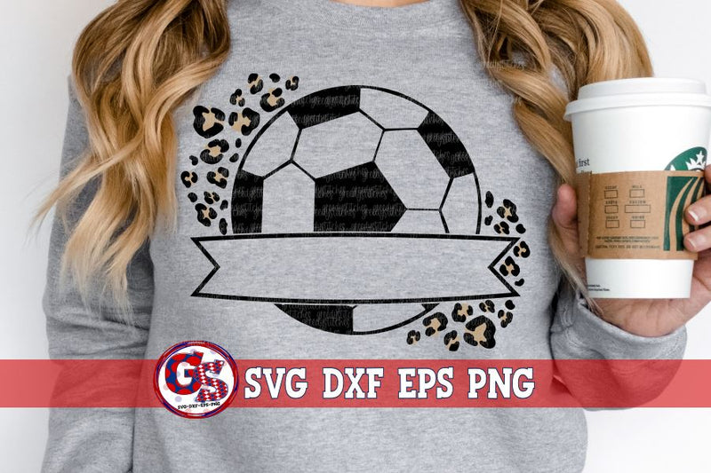 Soccer Banner SVG DXF EPS PNG - So Fontsy