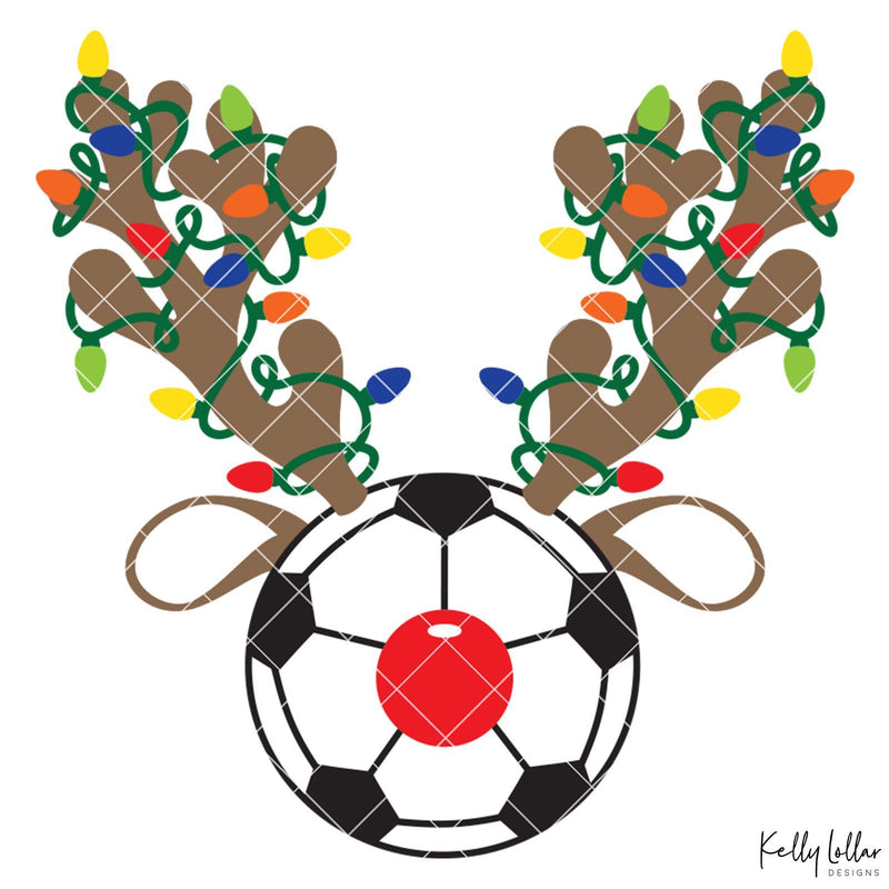 Soccer Reindeer - So Fontsy