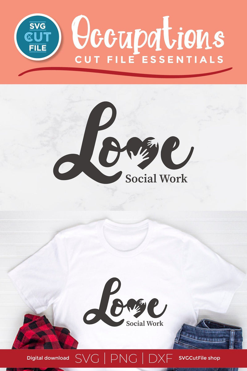 Social worker svg, social work svg, social services gift idea svg, love ...