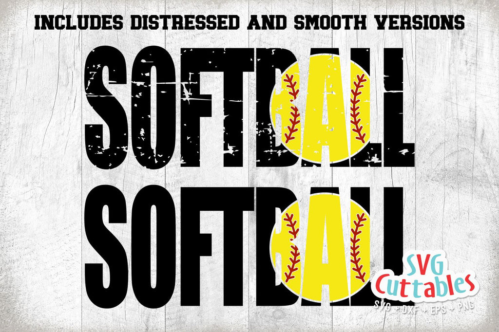 Softball svg - Softball Template - svg - eps - dxf - png - Silhouette ...