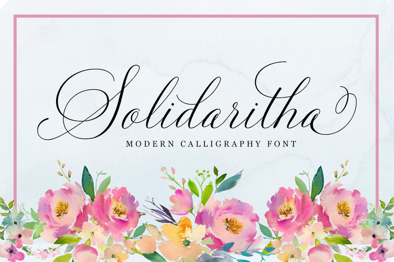 Solidaritha Script - So Fontsy