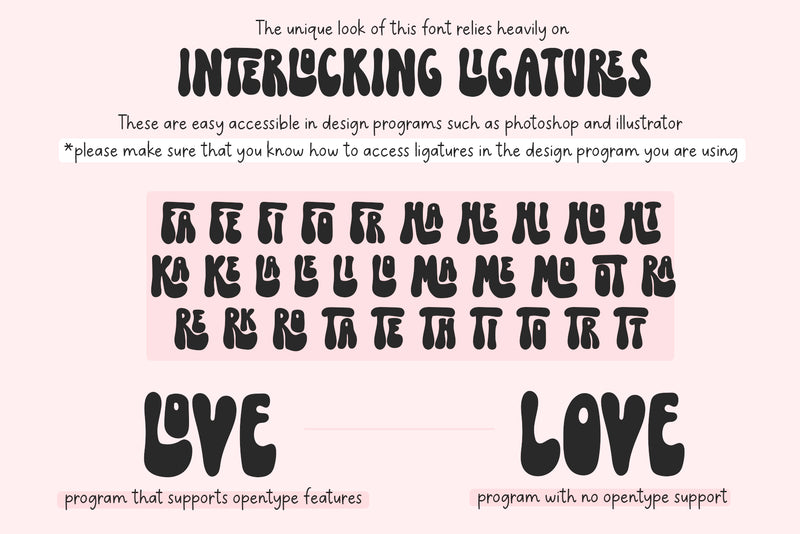 Some Love - Retro Groovy Font - So Fontsy