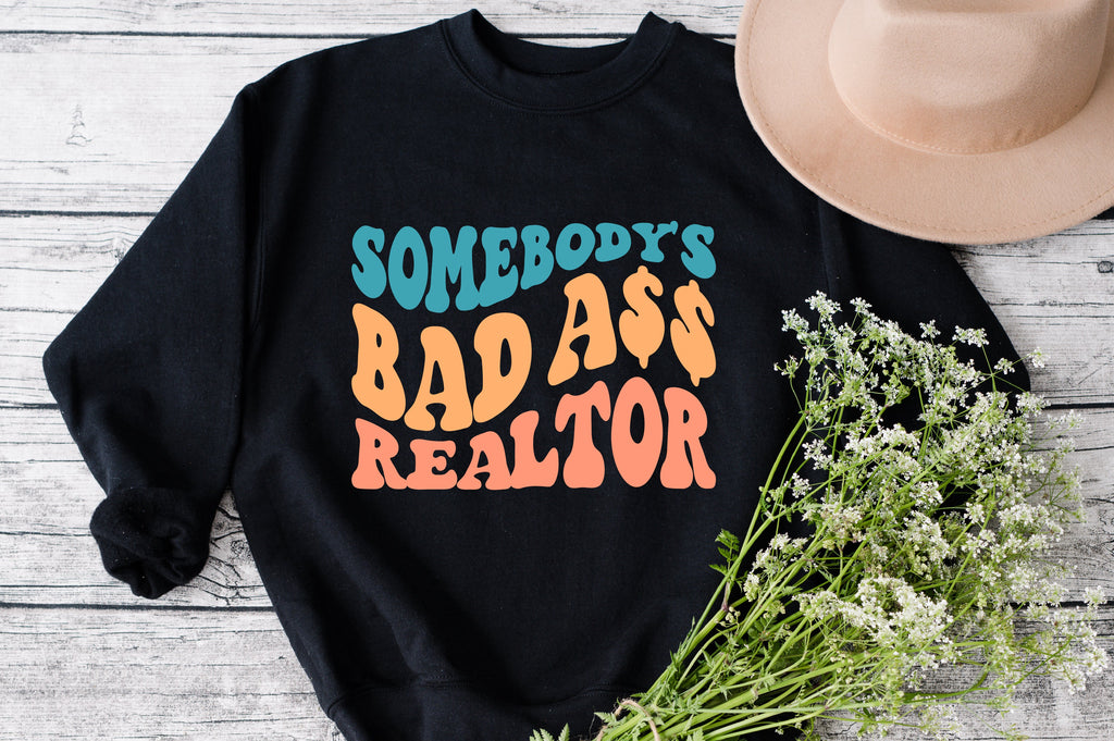 Somebody's Bad Ass realtor Svg, Funny Kid Svg, Funny Shirt Svg ...