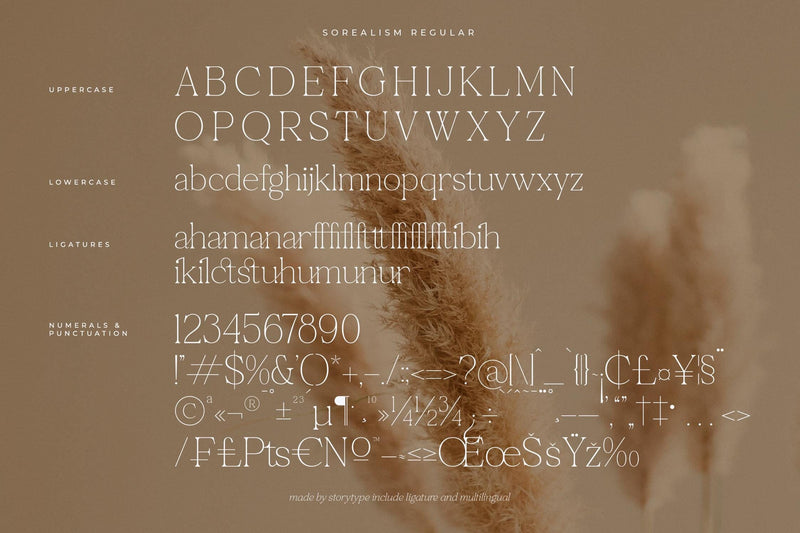 sorealism Typeface - So Fontsy