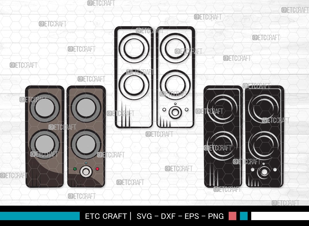 Sound Box SVG | Speakers Svg | Speaker Box Svg | Speaker Boombox Svg ...