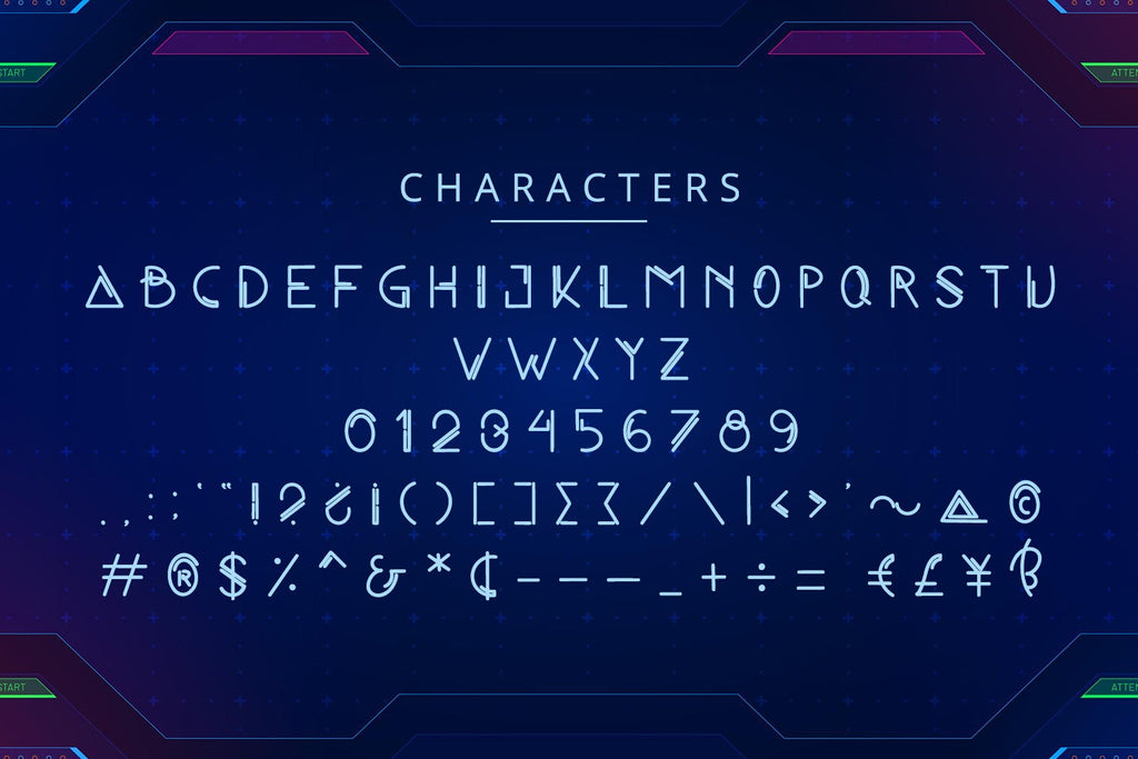 Space Game - Display Font - So Fontsy