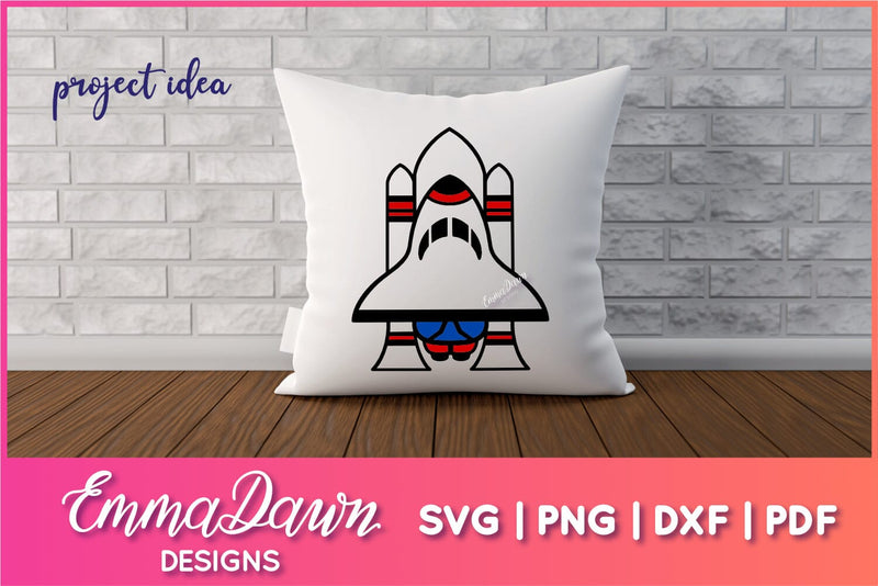 Space Shuttle SVG - So Fontsy