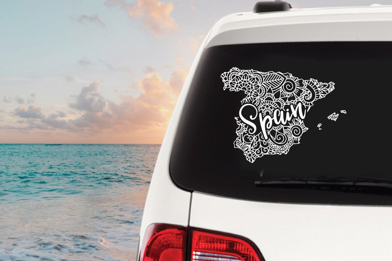 Spain SVG File - Spain Mandala Design - So Fontsy