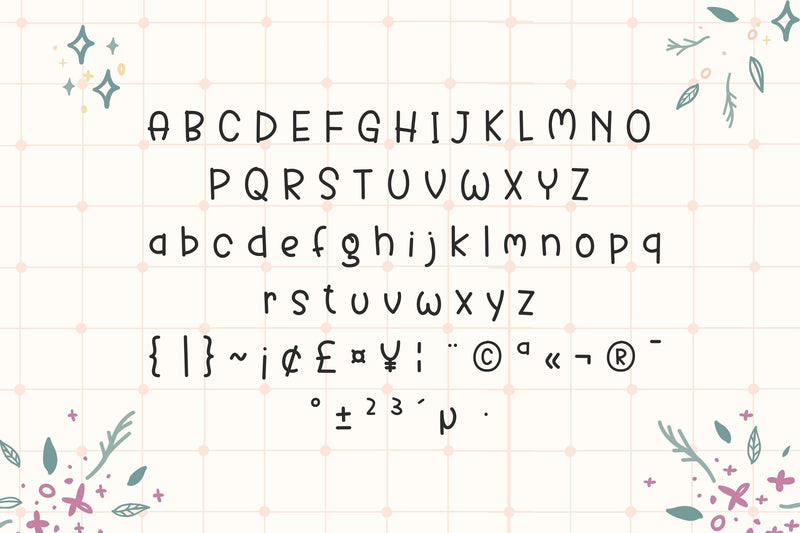Sparkling Handwriting Font - So Fontsy