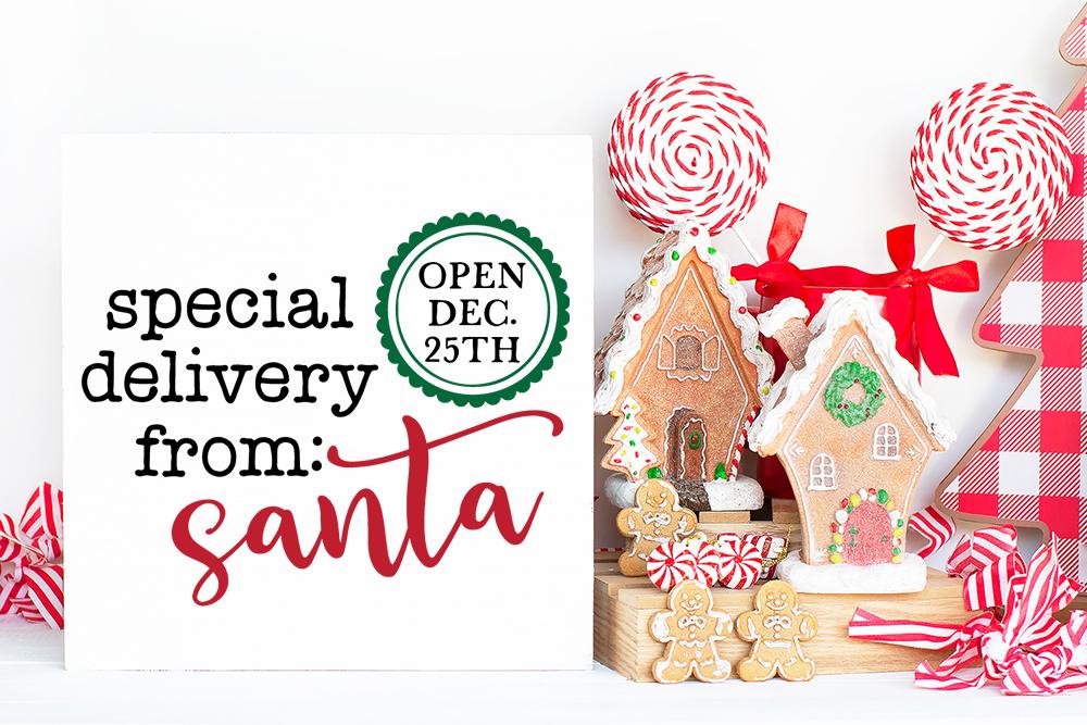 Special Delivery From Santa SVG - So Fontsy