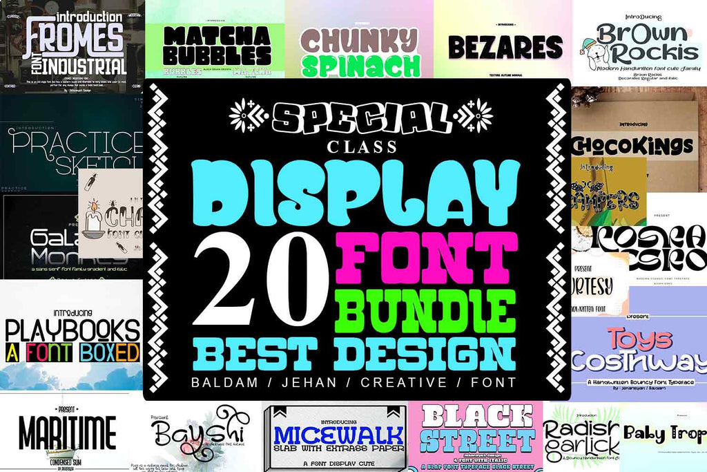 Special for You a collection of 20 of the best Design - So Fontsy