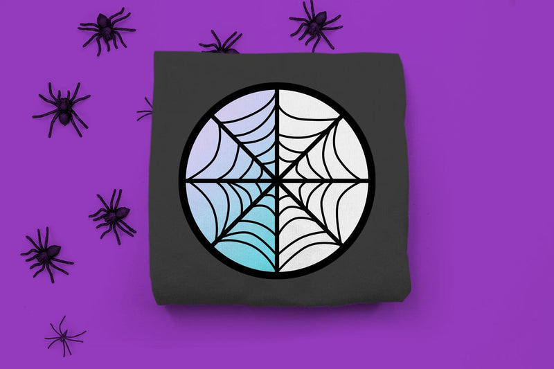 Spiderweb Circle SVG - So Fontsy