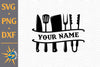 Split BBQ Tools SVG, PNG, DXF Digital Files Include - So Fontsy