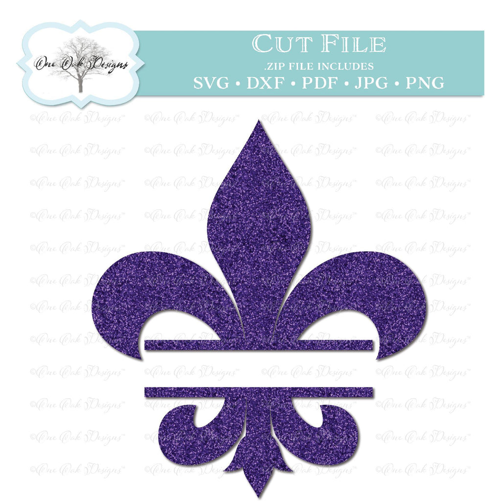 Split Fleur de lis - So Fontsy