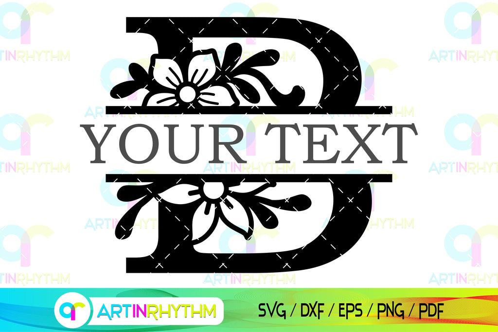 Split letter b monogram, Alphabet svg - So Fontsy