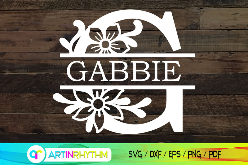 Split letter G monogram, Alphabet svg - So Fontsy