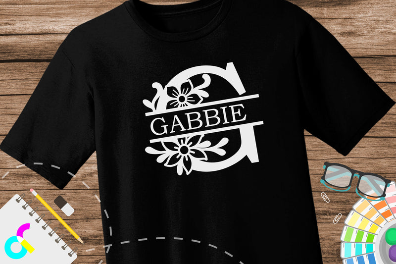 Split letter G monogram, Alphabet svg - So Fontsy