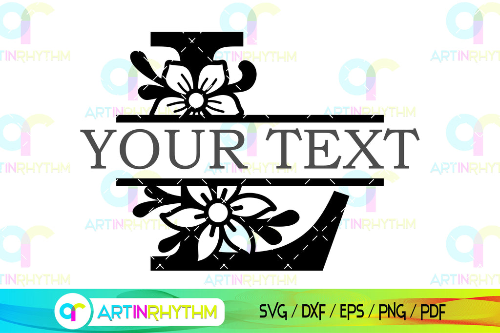 Split letter L monogram, Alphabet svg - So Fontsy