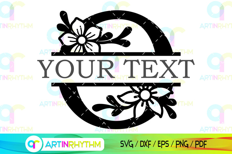 Split letter O monogram, Alphabet svg - So Fontsy