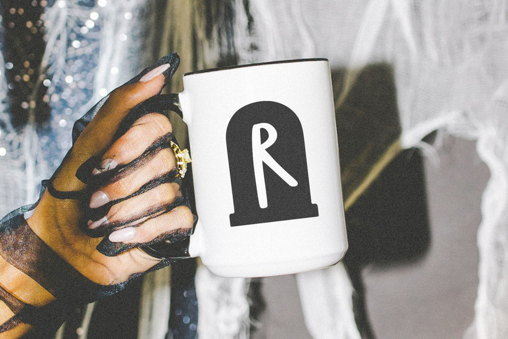 Spook - Halloween Tombstone Font - So Fontsy