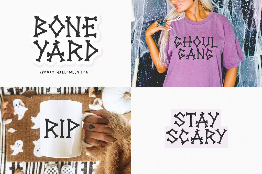 Spooky Halloween Font Bundle - So Fontsy