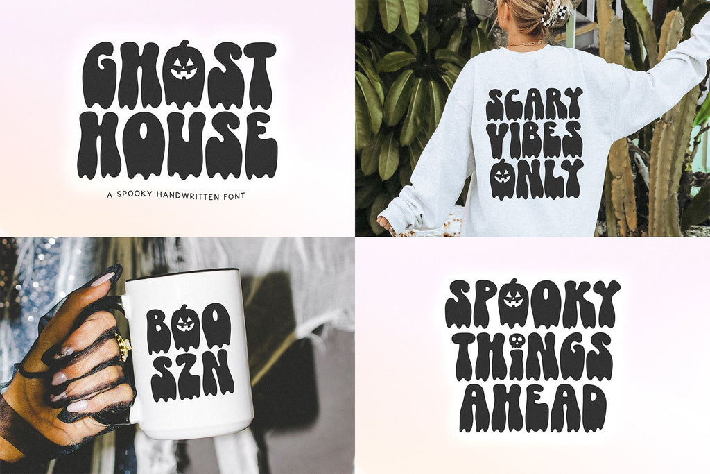 Spooky Halloween Font Bundle - So Fontsy