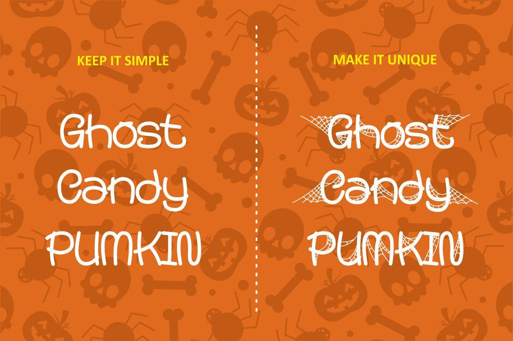 Spooky Monsta - Spider Web Display Font - So Fontsy