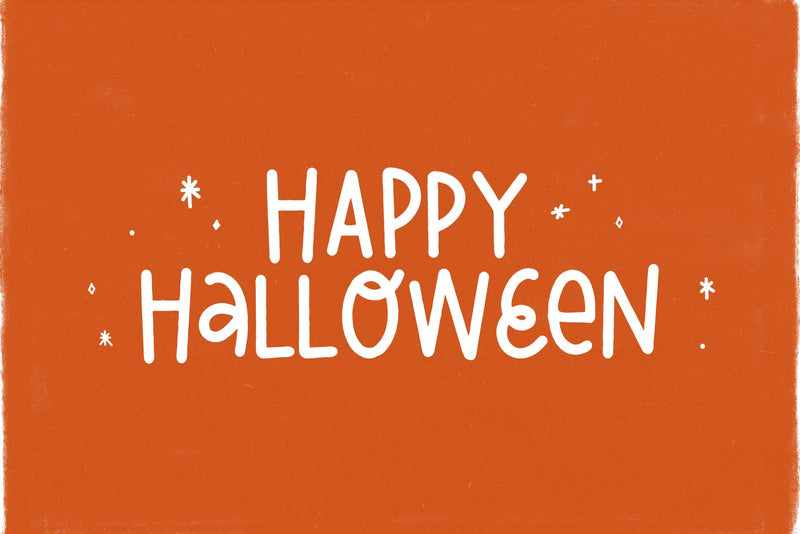 Spooky Season - Handwritten Font with Doodles! - So Fontsy