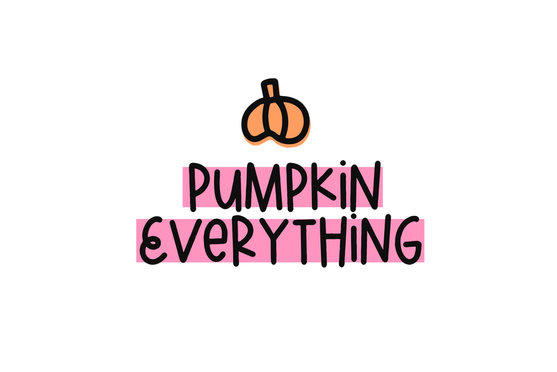 Spooky Season - Handwritten Font with Doodles! - So Fontsy