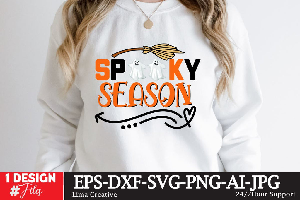Spooky SEason SVG Cut File - So Fontsy