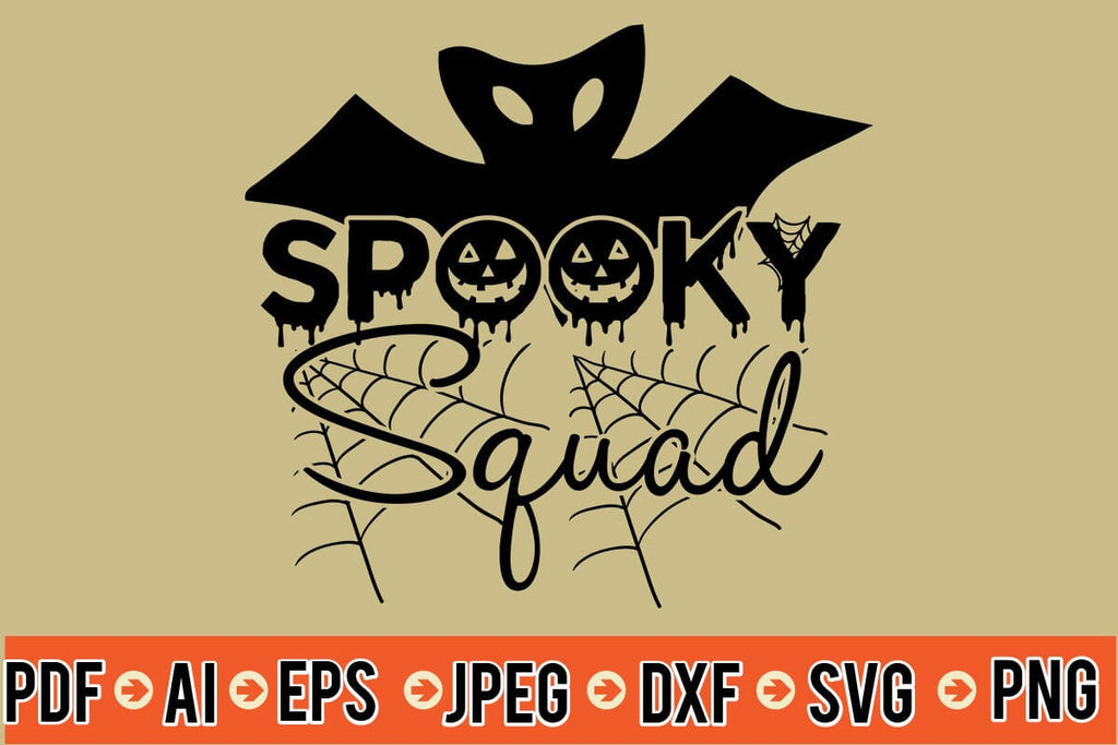 Spooky Squad SVG - So Fontsy