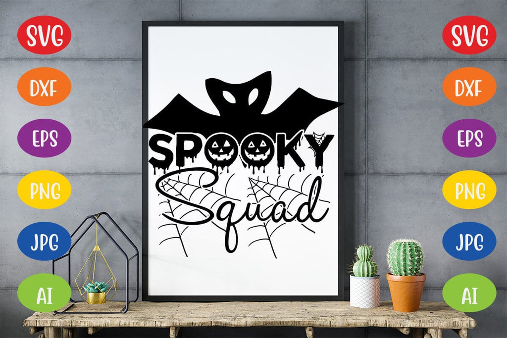Spooky Squad SVG - So Fontsy