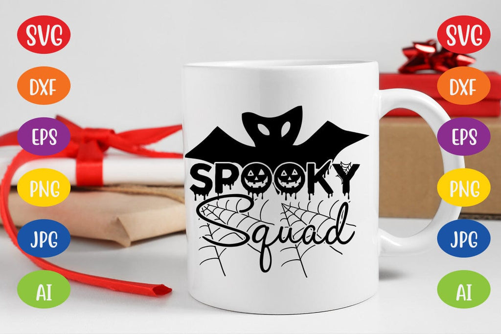 Spooky Squad SVG - So Fontsy