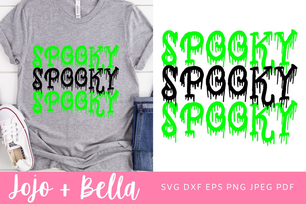 Spooky SVG, Spooky Echo Svg, Spooky Stacked Svg, Spooky Cut File ...