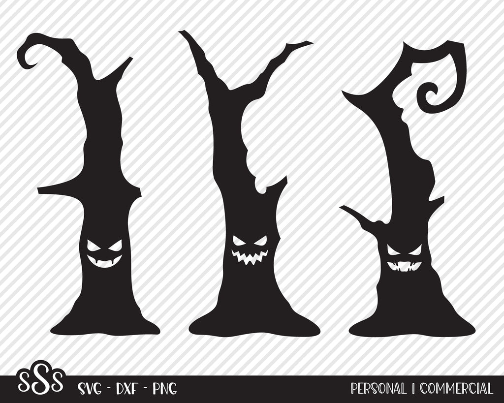 Spooky Tree Bundle | Halloween SVG - So Fontsy