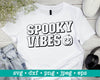 Spooky vibes svg, Spooky vibes png, Funny shirt design, Halloween quote ...