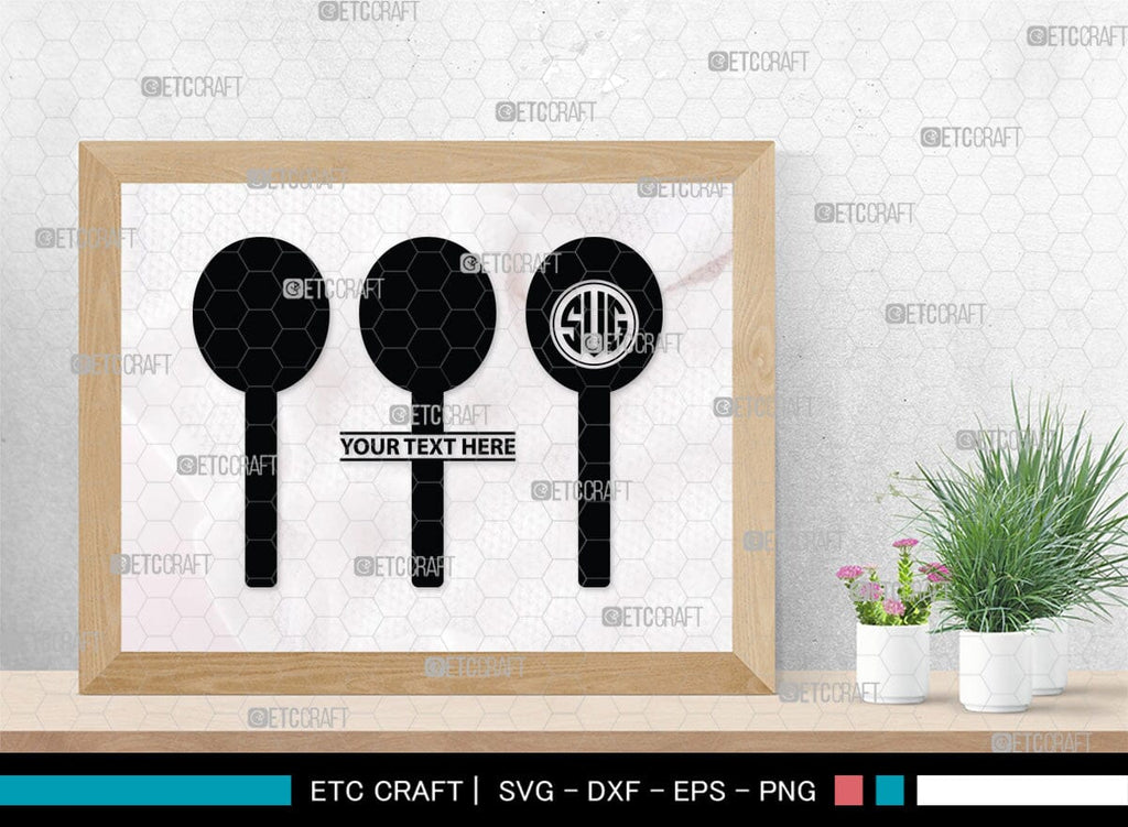 Spoon Monogram, Spoon Silhouette, Spoon SVG, Spatula Svg, Fork And ...