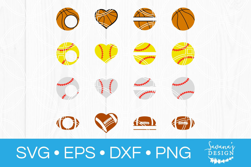 Sport SVG Bundle - So Fontsy