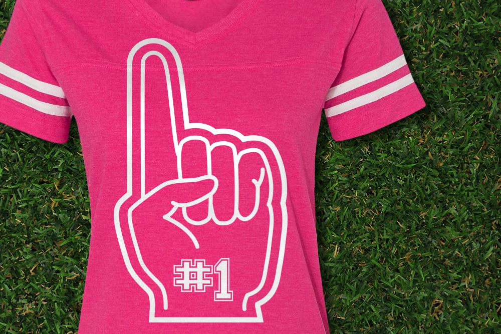 Sports Fan Foam Finger - So Fontsy