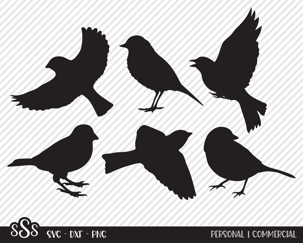 Spring Bird Bundle | Outdoor SVG - So Fontsy