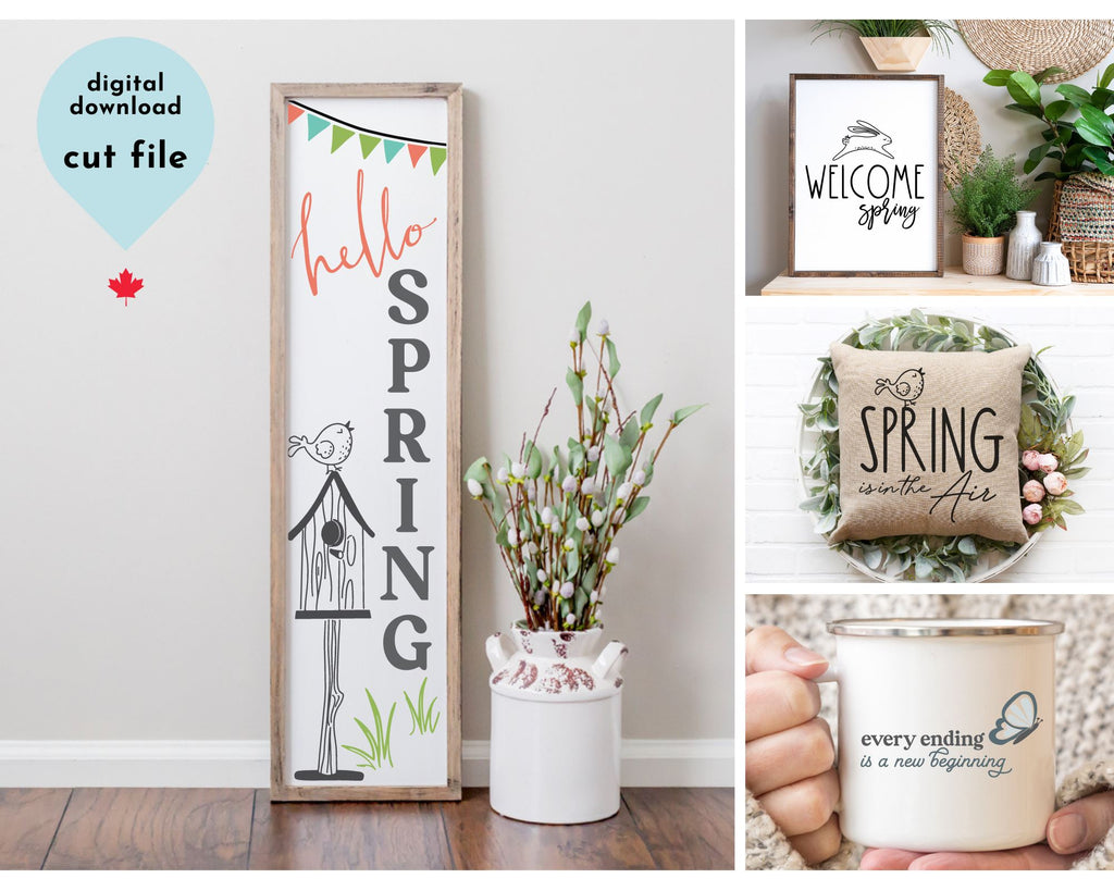 Spring Bundle - SVG Cut Files - So Fontsy