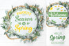 Spring Bundle Svg, Door Hanger Svg, Front Door Decor Svg - So Fontsy