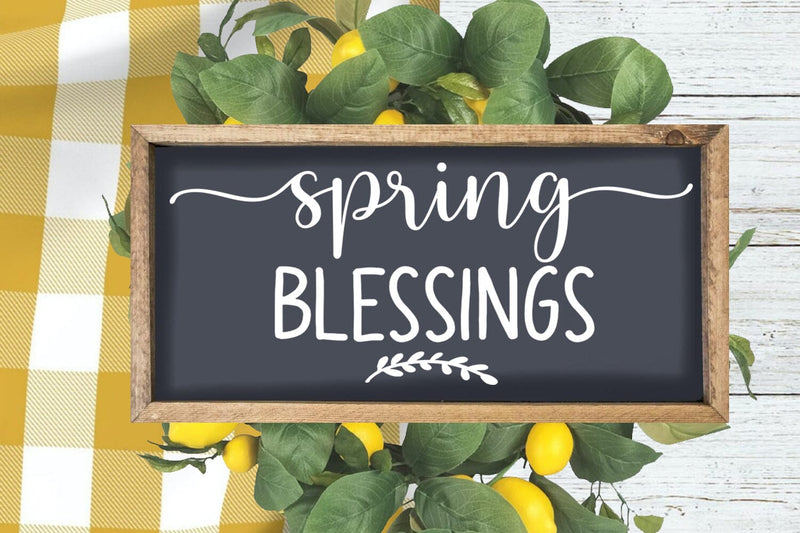 Spring Door Sign SVG Bundle I Spring Sign SVG Bundle - So Fontsy