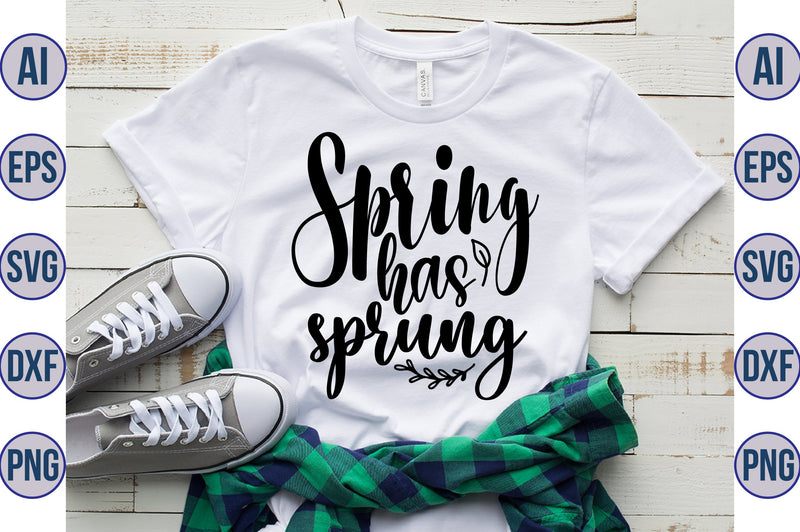 Spring has sprung svg - So Fontsy