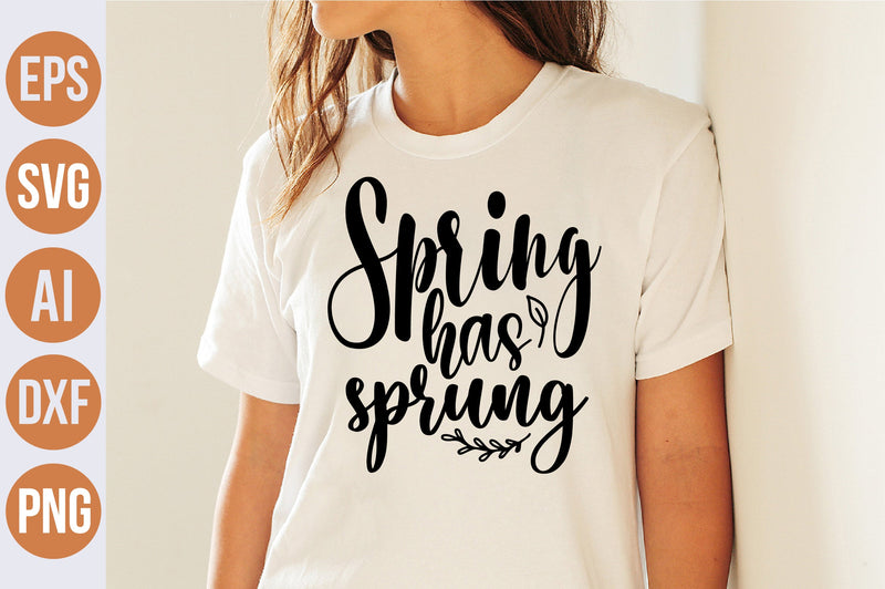 Spring has sprung svg - So Fontsy