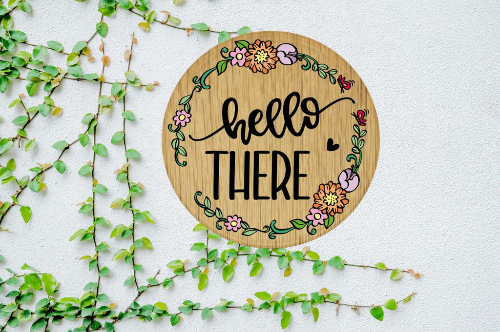 Spring Round Signs png Bundle - So Fontsy