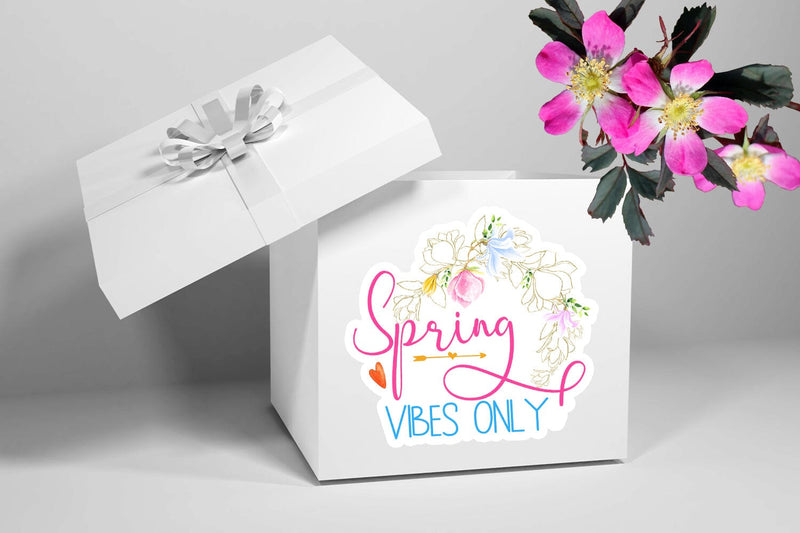 Spring Stickers Bundle I Printable Spring Stickers Pack - So Fontsy