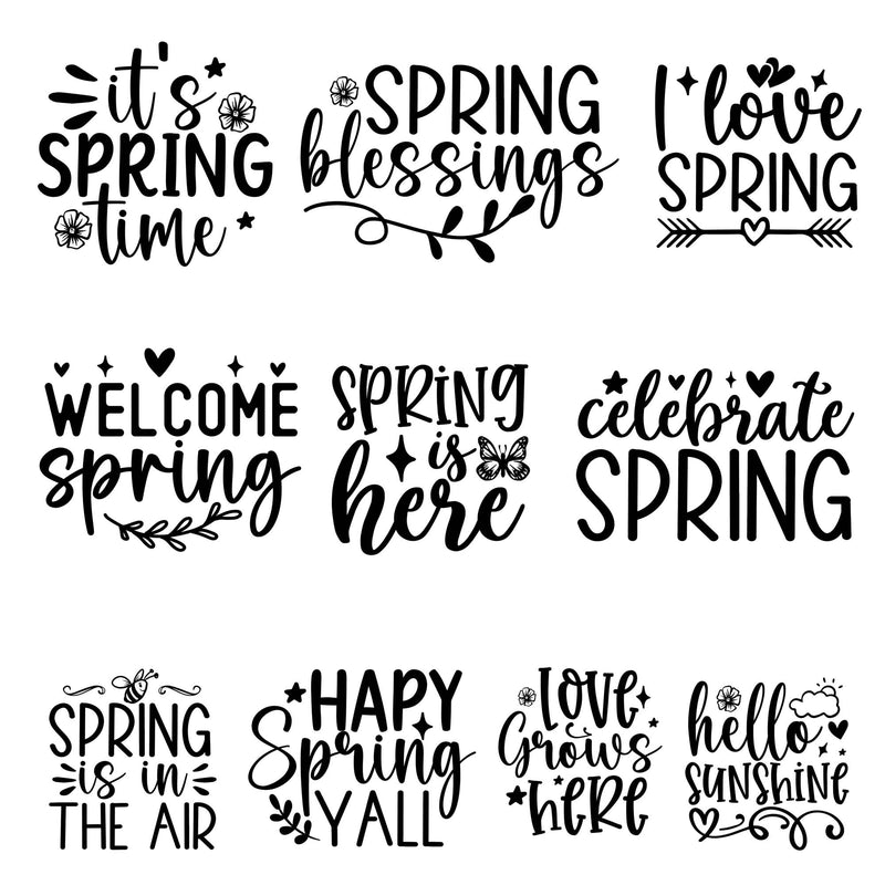Spring SVG Bundle - So Fontsy