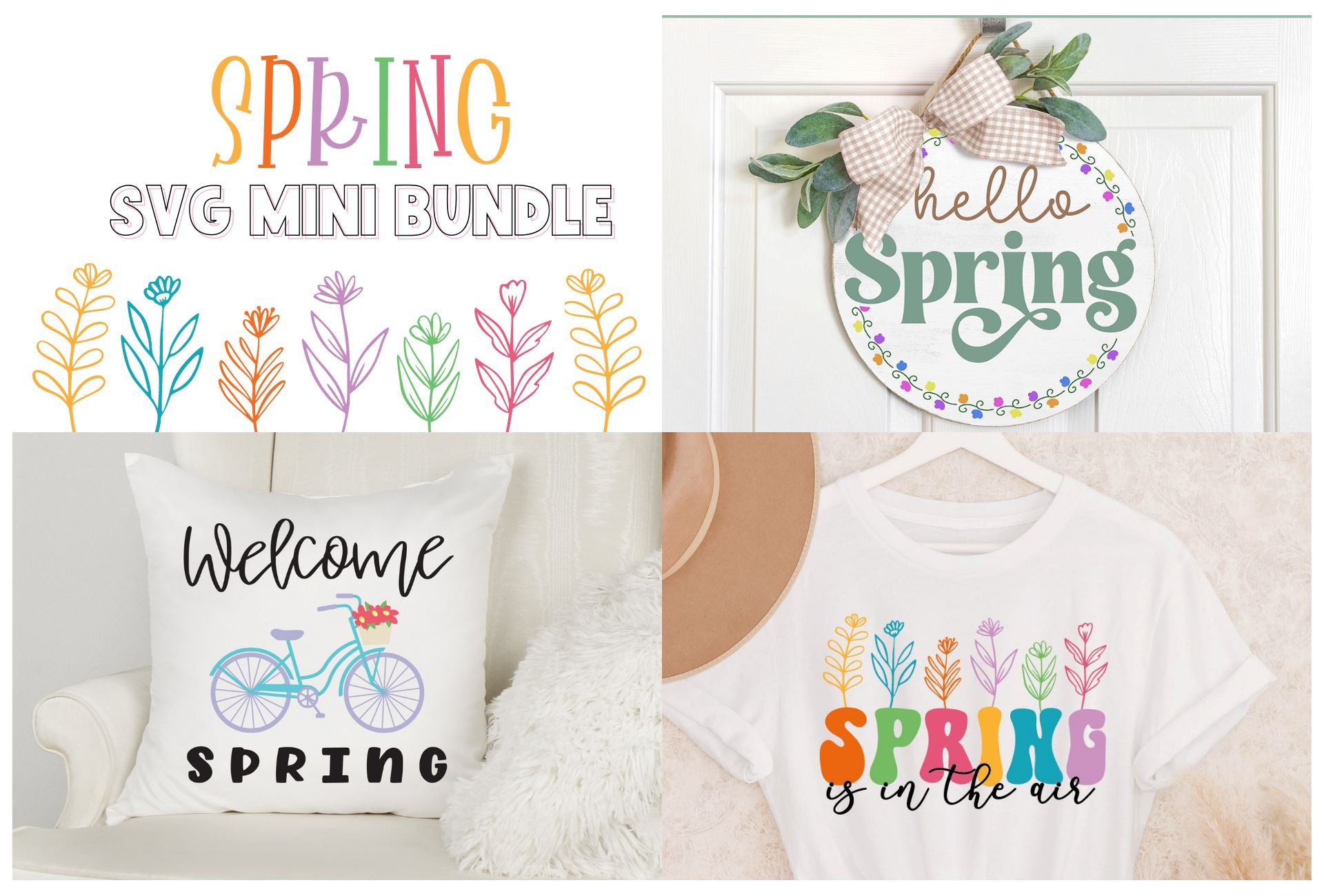Spring SVG Mini Bundle - So Fontsy